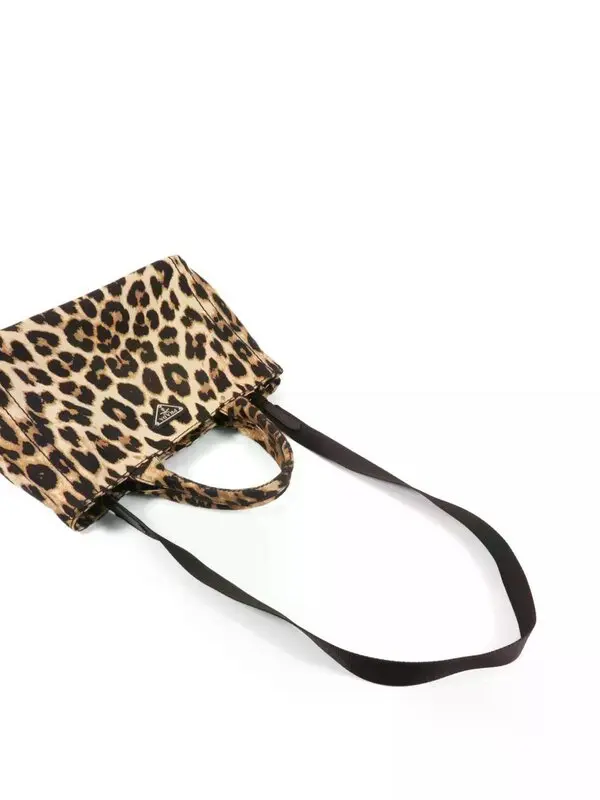 Prada Leopard-print Tote Bag