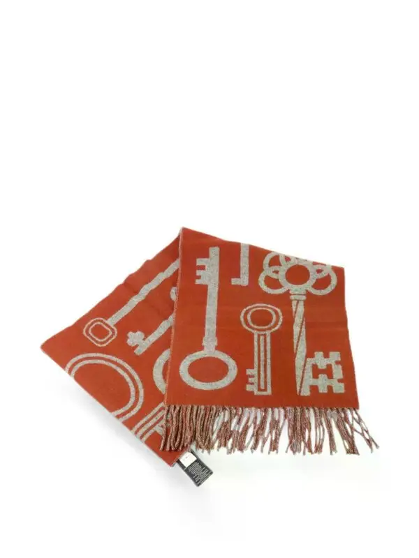 Hermès Casaque Porte-clefs Scarf