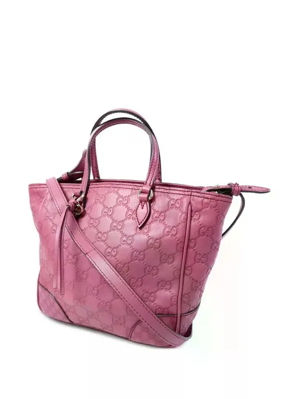 Gucci Guccissima Tote Bag - Pink