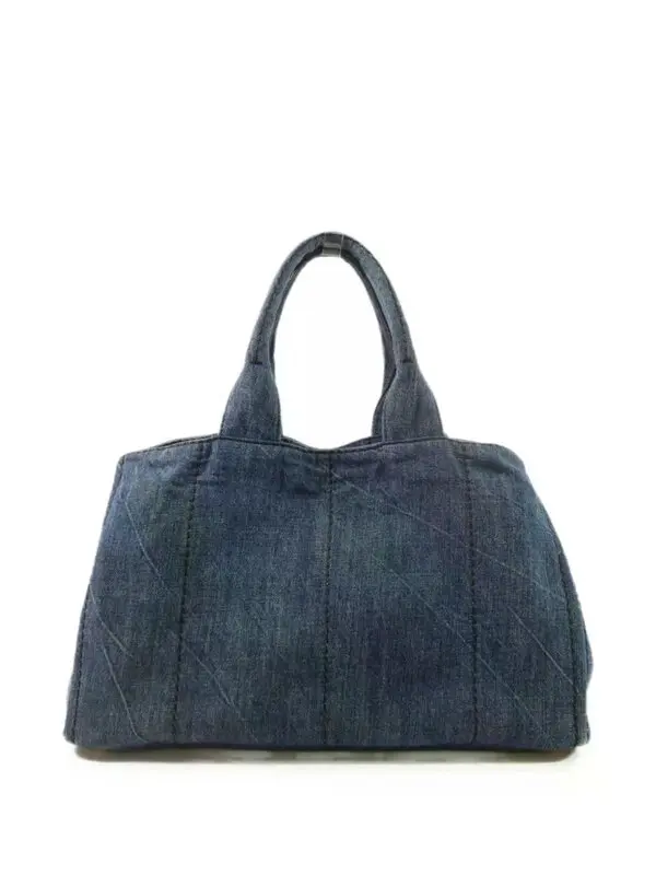 Prada Canapa Logo-print Tote Bag