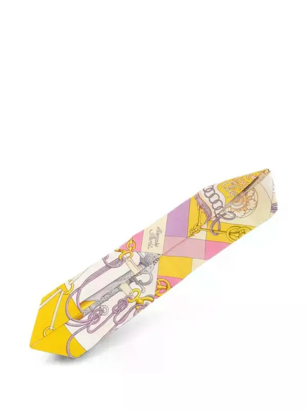 Hermès Cliquets Silk Scarf