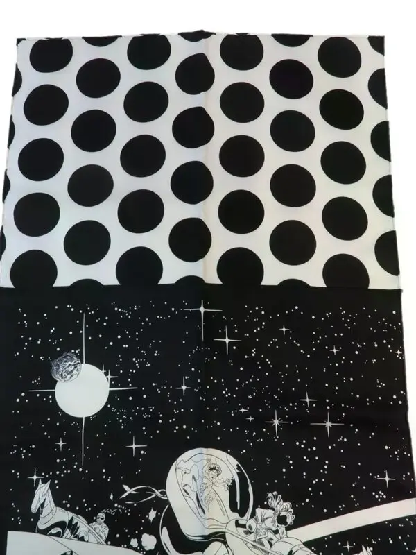 Hermès Space Derby Polka-dot Scarf