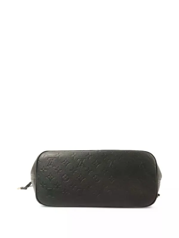 LOUIS VUITTON Monogram Empreinte Neverfull Tote Bag - Black