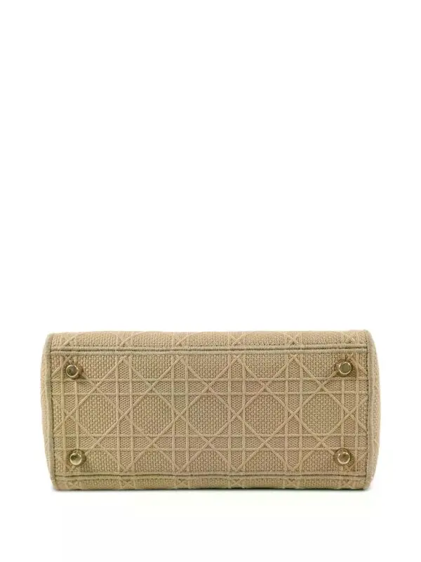 Dior Lady D-lite Tote Bag - Neutrals
