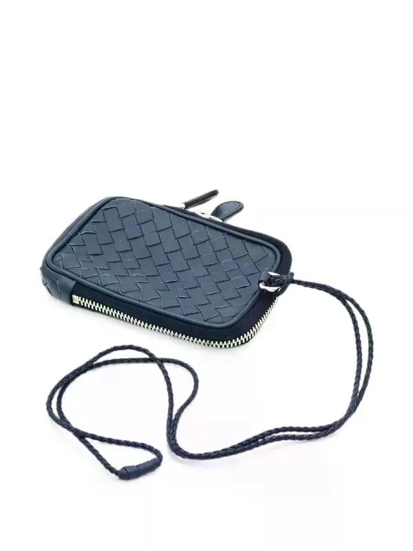 Bottega Veneta Intrecciato Zip-around Pouch