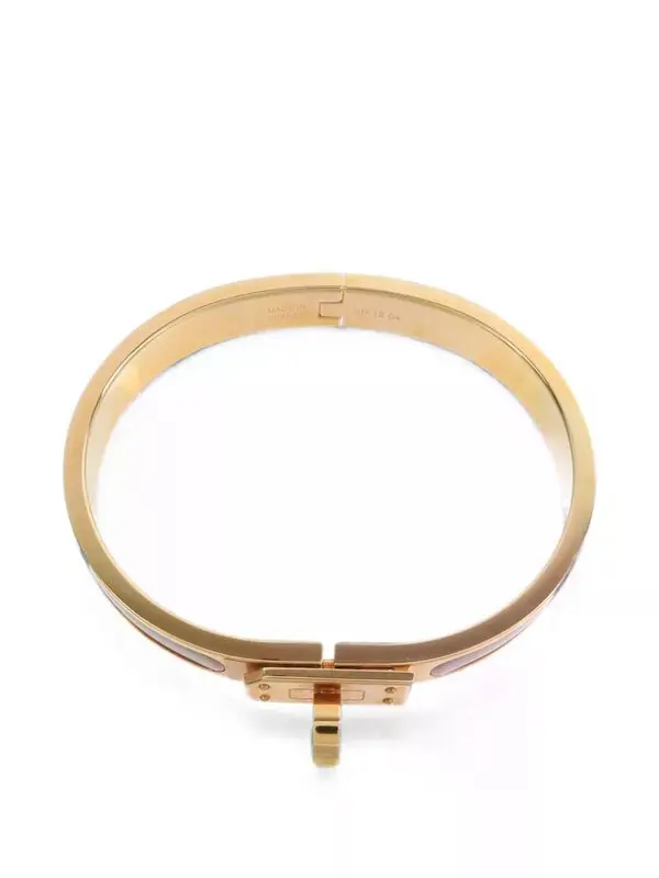 Hermès Mini Clic Kelly Enamel Bracelet