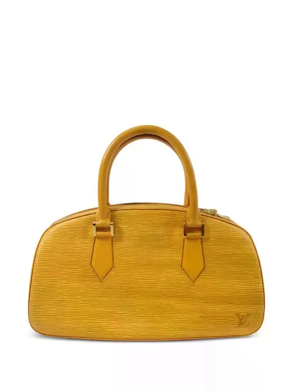 LOUIS VUITTON Jasmin Leather Tote Bag - Yellow