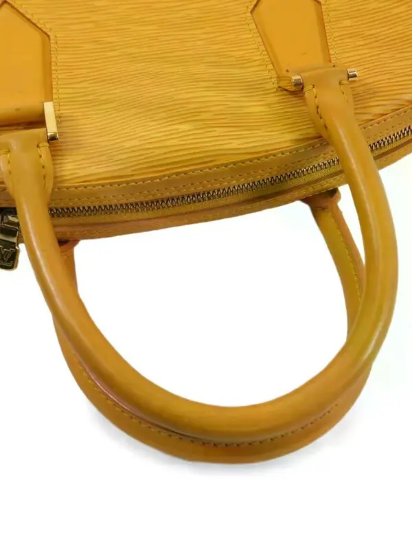 LOUIS VUITTON Jasmin Leather Tote Bag - Yellow
