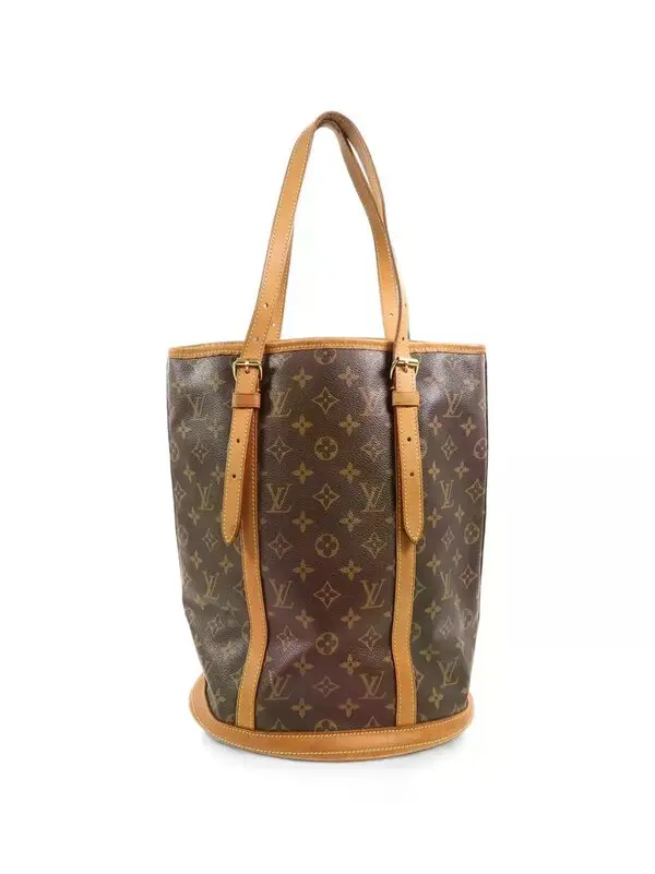 LOUIS VUITTON Monogram Canvas Bucket Tote Bag