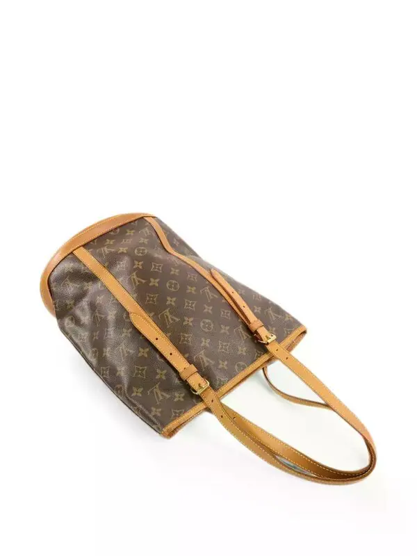 LOUIS VUITTON Monogram Canvas Bucket Tote Bag
