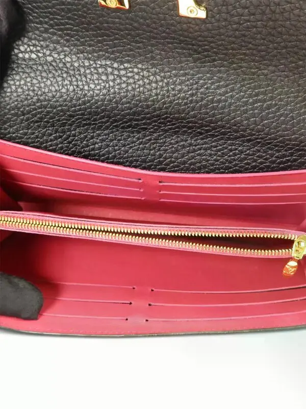 LOUIS VUITTON Capucines Leather Wallet