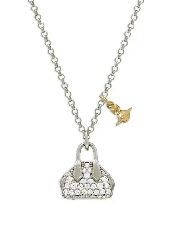 VIVIENNE WESTWOOD Yasmine Orb Necklace - Silver