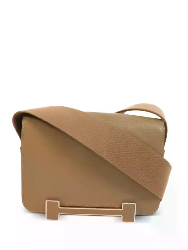 Hermès Geta Calfskin Shoulder Bag - Brown