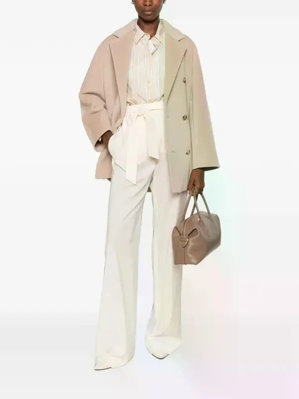 Max Mara Double-breasted Notched-lapel Coat