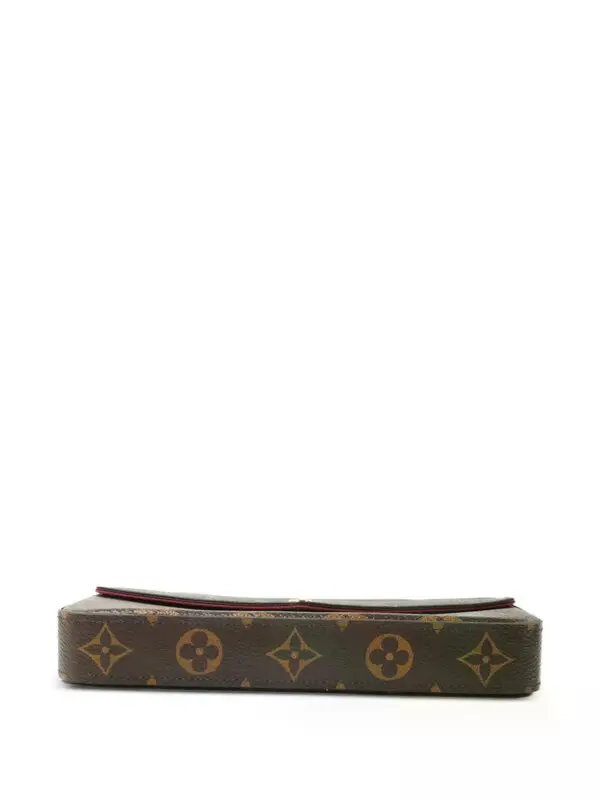 LOUIS VUITTON Félicie Monogram Shoulder Bag - Brown