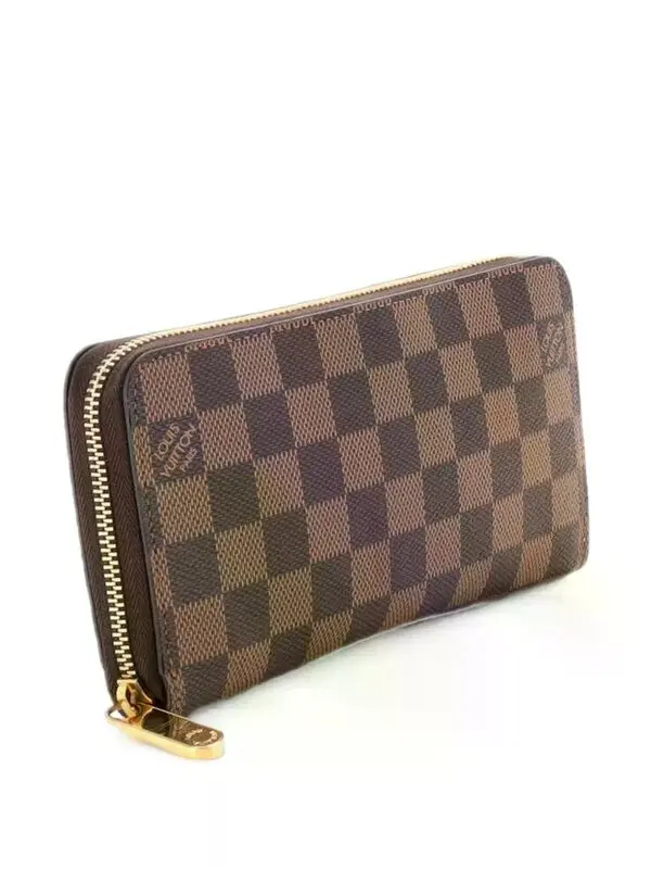 LOUIS VUITTON Zippy Wallet Damier Small Wallets