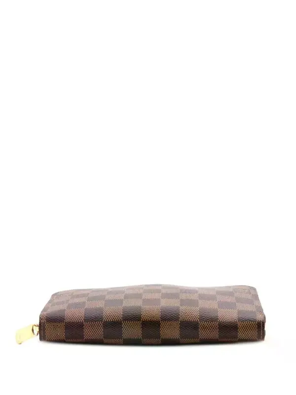 LOUIS VUITTON Zippy Wallet Damier Small Wallets - Brown