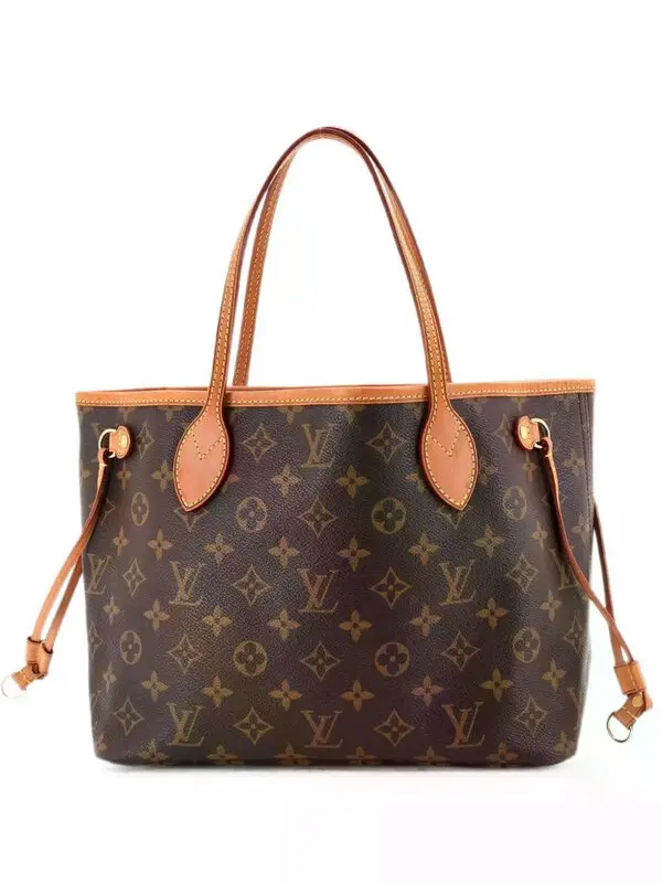LOUIS VUITTON Neverfull Monogram Canvas Pm Tote Bag