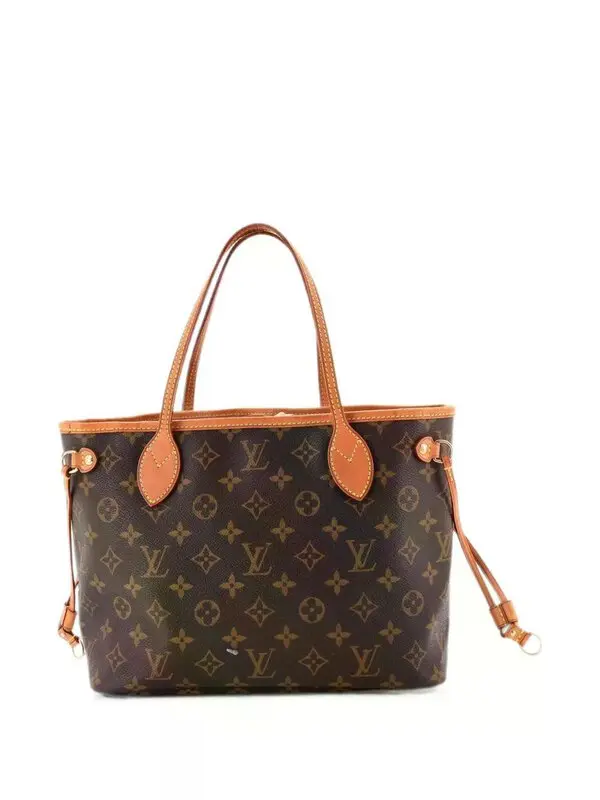 LOUIS VUITTON Neverfull Monogram Canvas Pm Tote Bag