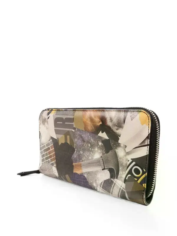 Fendi Collage-print Zip-around Wallet