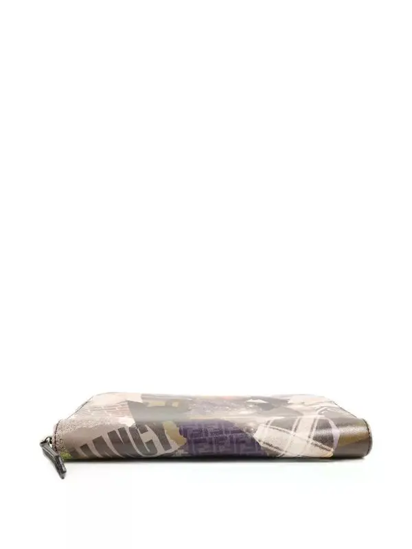 Fendi Collage-print Zip-around Wallet
