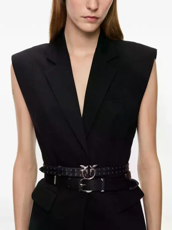 Pinko Sleeveless Single-breasted Waistcoat