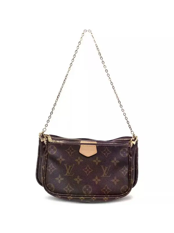 LOUIS VUITTON Multi Pochette Accessoires Monogram Shoulder Bag - Brown