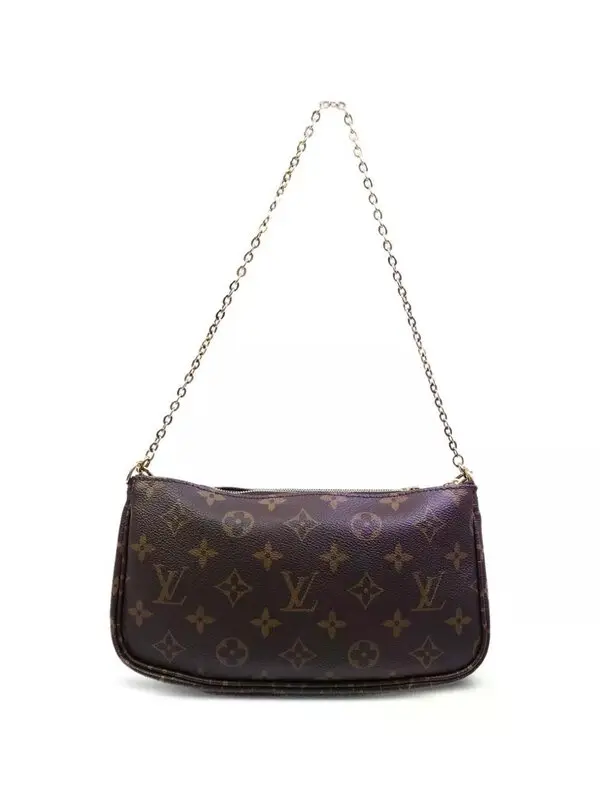 LOUIS VUITTON Multi Pochette Accessoires Monogram Shoulder Bag - Brown