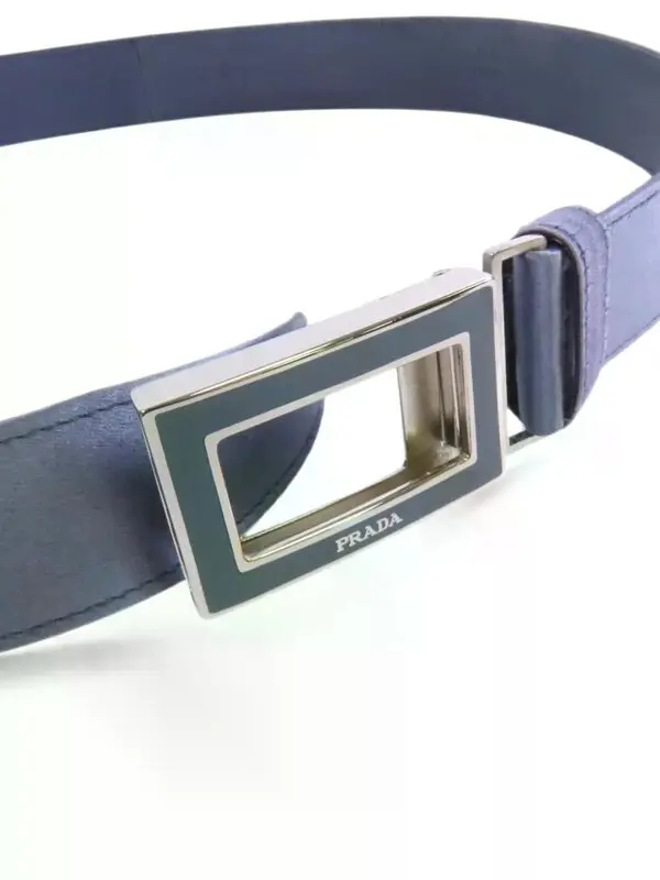 Prada Lady Logo-plaque Belt