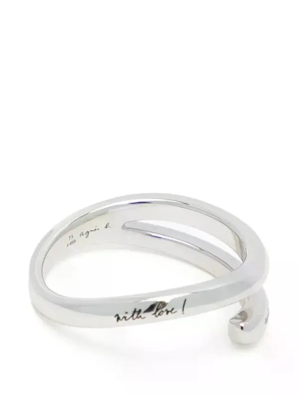 AGNES B. Tone Spiral Ring