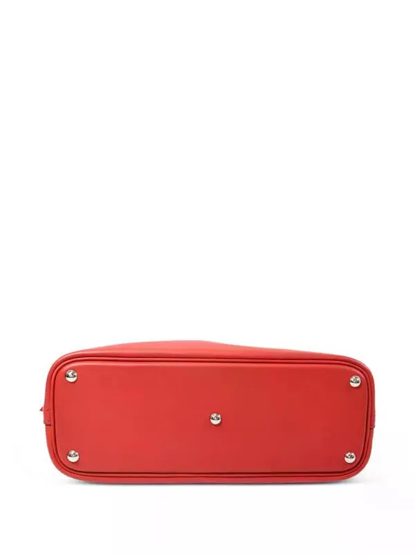 Hermès 27 Bolide Leather Shoulder Bag - Red