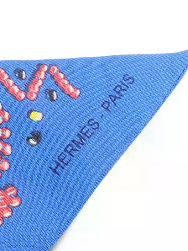 Hermès Kelly En Perles Twilly Scarf
