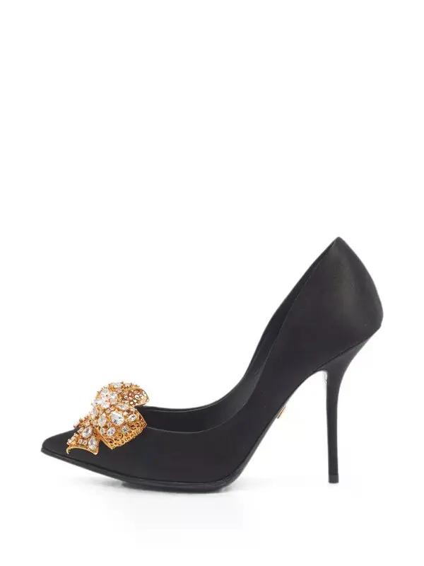 Dolce & Gabbana Crystal-embellished Heeled Pumps