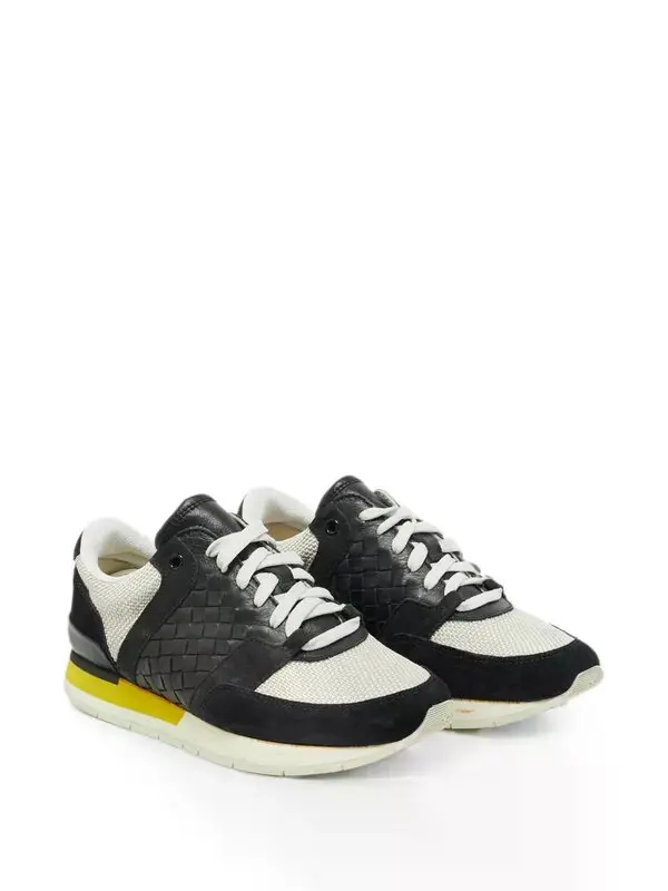 Bottega Veneta Intrecciato Suede Sneakers