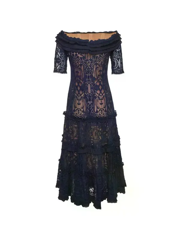 Simkhai Tiered Midi Dress