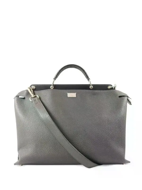 Fendi Peekaboo Iseeu Calfskin Tote Bag