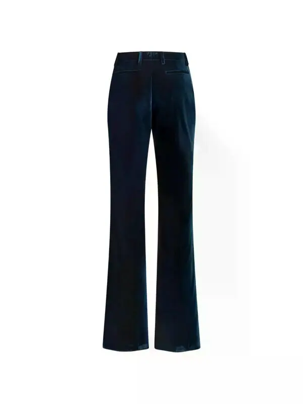 Etro Cotton Velvet Flared Trousers