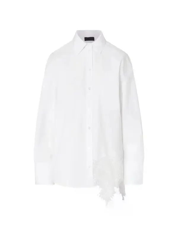 Liu Jo Poplin Shirt With Lace
