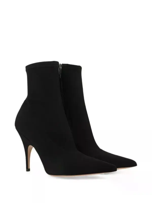 GIANVITO ROSSI Osaka Pointed-toe Ankle Boots