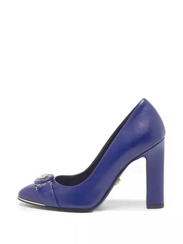 Versace Medusa Medallion Pumps - Blue