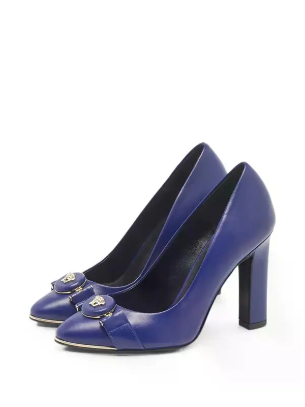 Versace Medusa Medallion Pumps