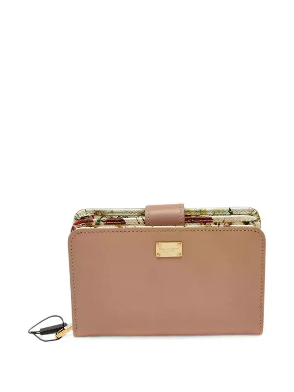 Dolce & Gabbana Logo-plaque Zip-around Wallet