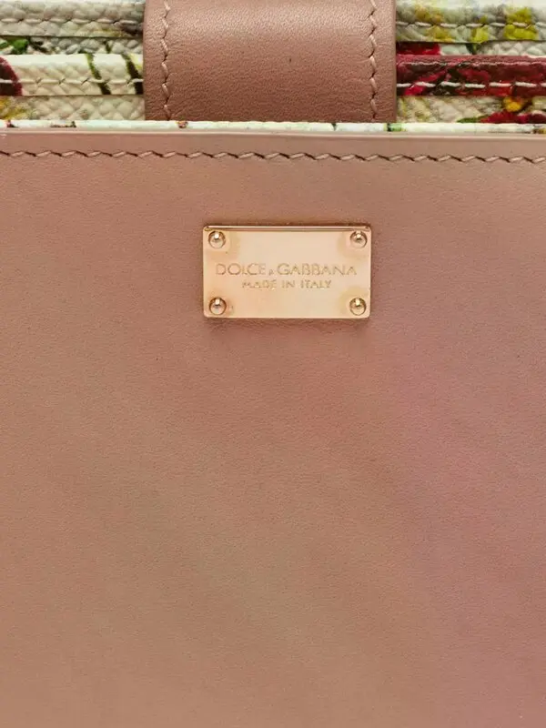 Dolce & Gabbana Logo-plaque Zip-around Wallet