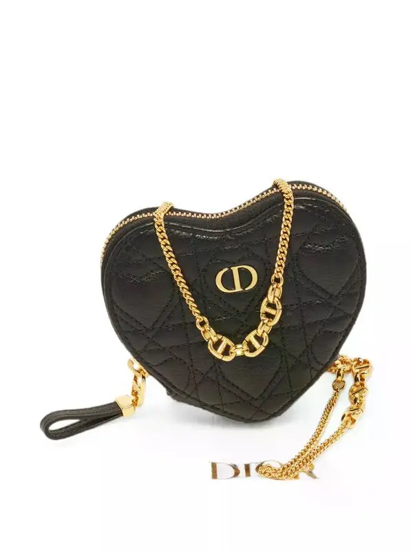 Dior Caro Heart Cannage Mini Bag
