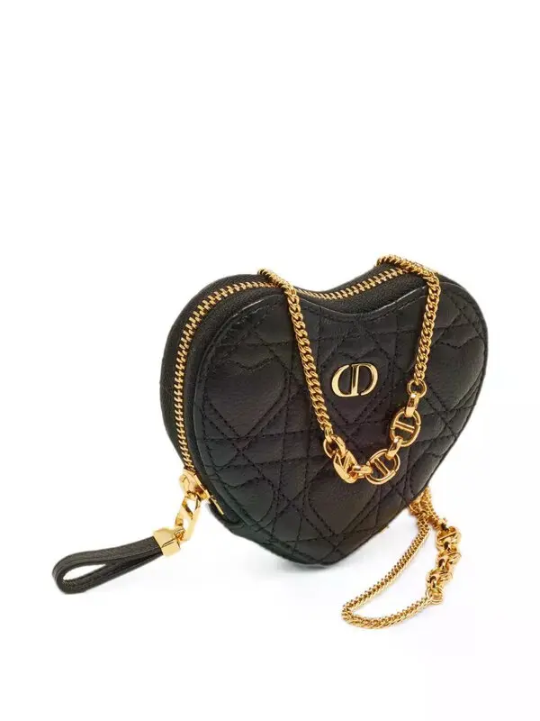 Dior Caro Heart Cannage Mini Bag