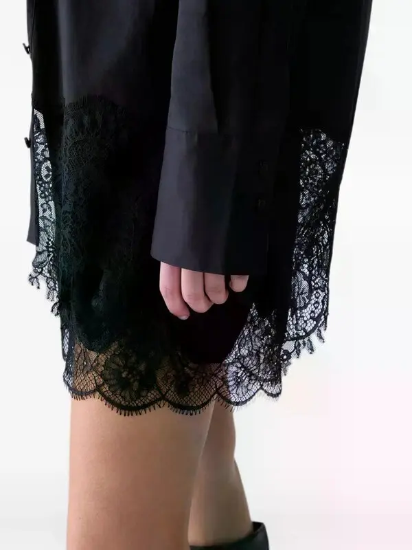 Liu Jo Poplin Shirt With Lace