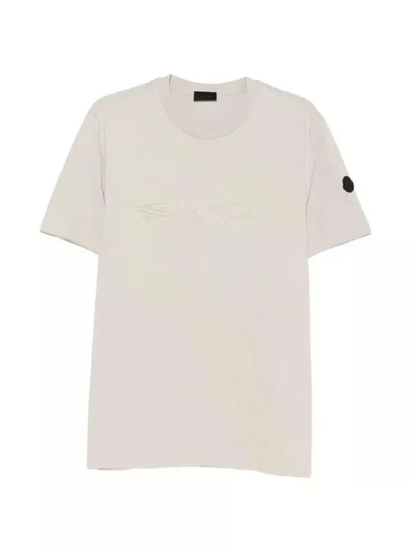 Moncler Logo-embroidered Cotton T-shirt