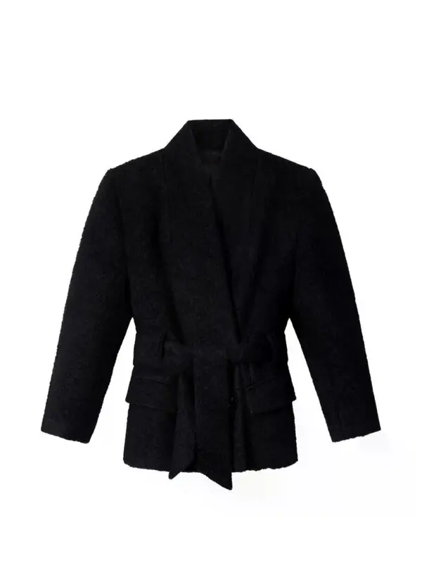 Isabel Marant Étoile Syndra Bouclé Jacket - Black