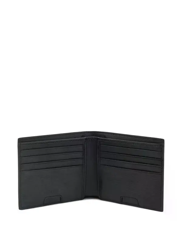 BOSS Textured-leather Wallet