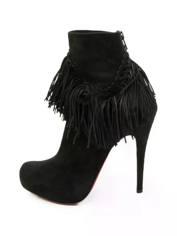 CHRISTIAN LOUBOUTIN Rom Fringe Ankle Boots